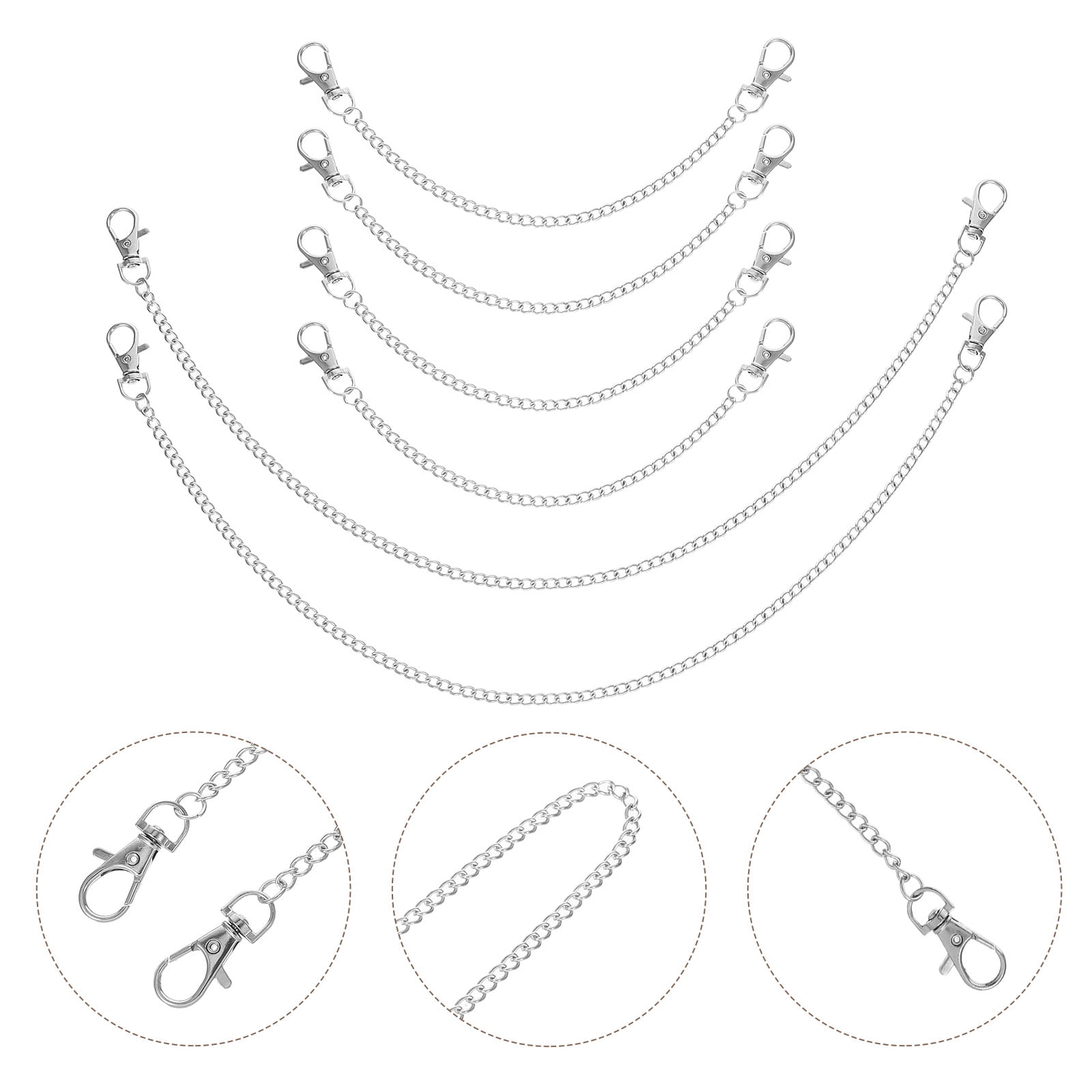 OULII 6Pcs Adjustable Metal Chains for Hanging Posters and Signs Home ...