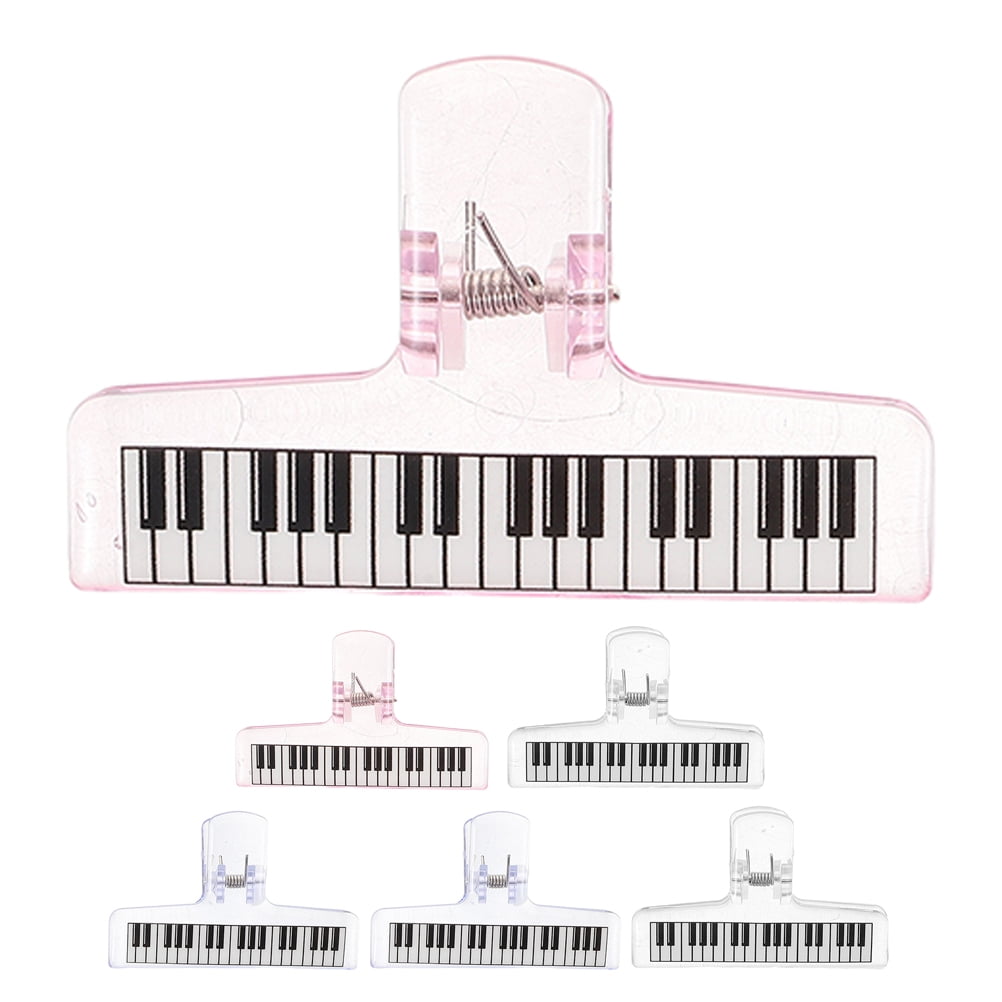 OULII 6pcs Assorted Color Music Stand Clips for Storage Made from ...