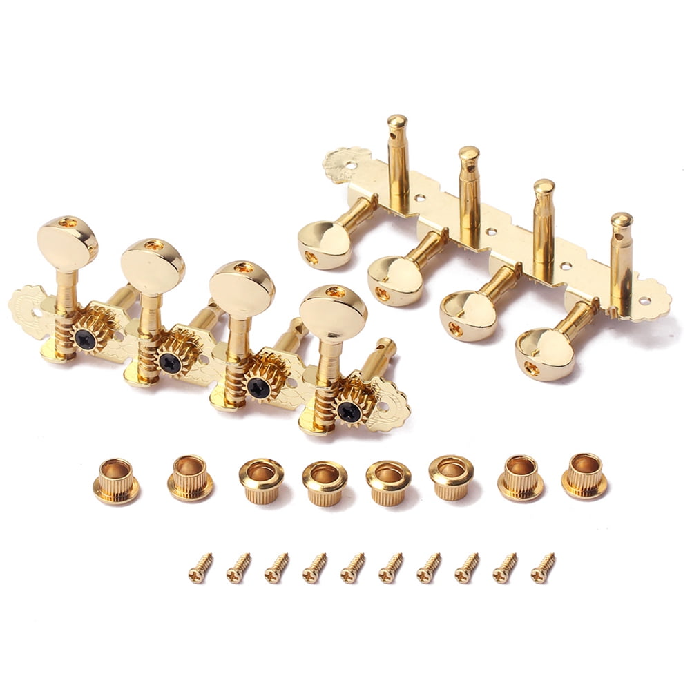 OULII 8 Pieces Golden Tuning Pegs for Guitar and Mandolin with Easy ...