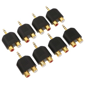 Audio Jack Splitters & Adapters for Electronics & Home Theater