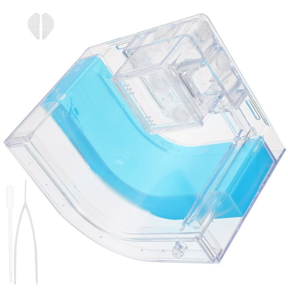 OULII Ants Farm for Educational Activities and Feeding in Blue 1Pack ...