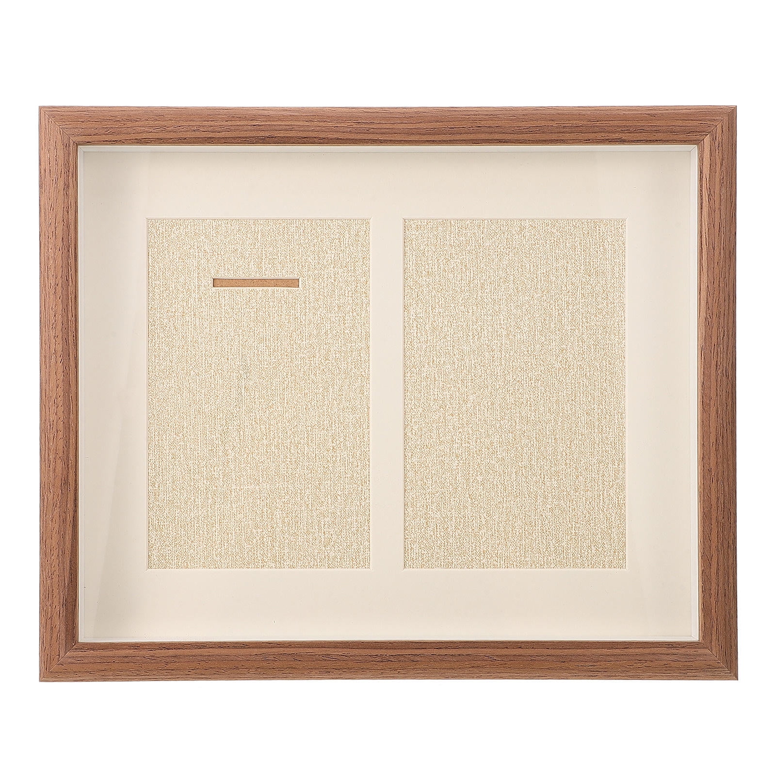 OULII Badge Display Frame 1Pack Wooden for Home and Office Decor ...