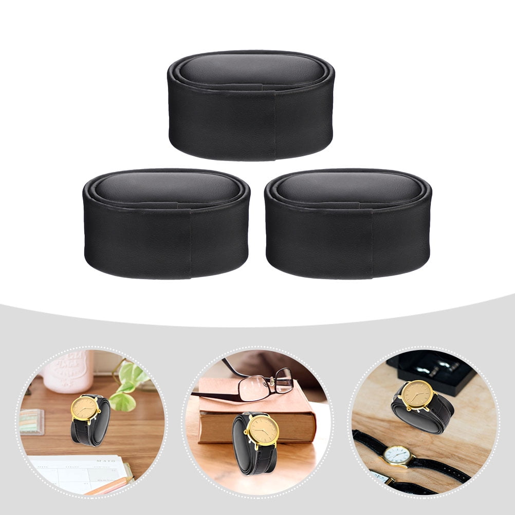 OULII Black Rectangular Watch Display Pillows 3Set for Professional ...