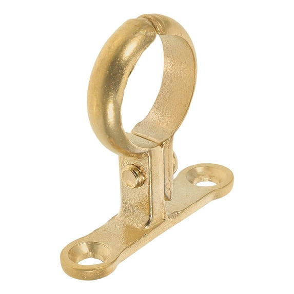OULII Brass Pipe Bracket: Drainage Pipe Bracket Clamp Golden 1 Pack for ...