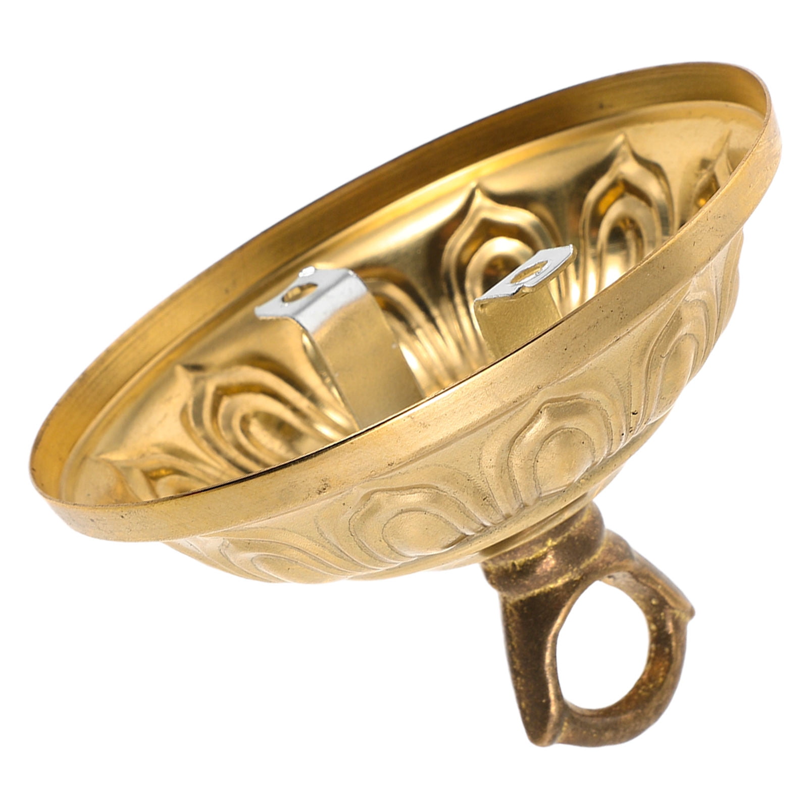 OULII Copper Ceiling Light Bracket Golden Finish for Pendant Lighting ...