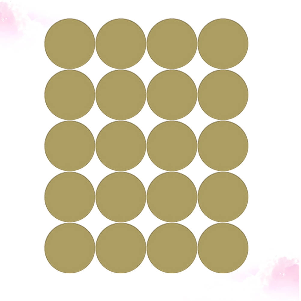 OULII Removable Golden Dot Wall Decals Easy Apply Reuse for Wall Glass ...