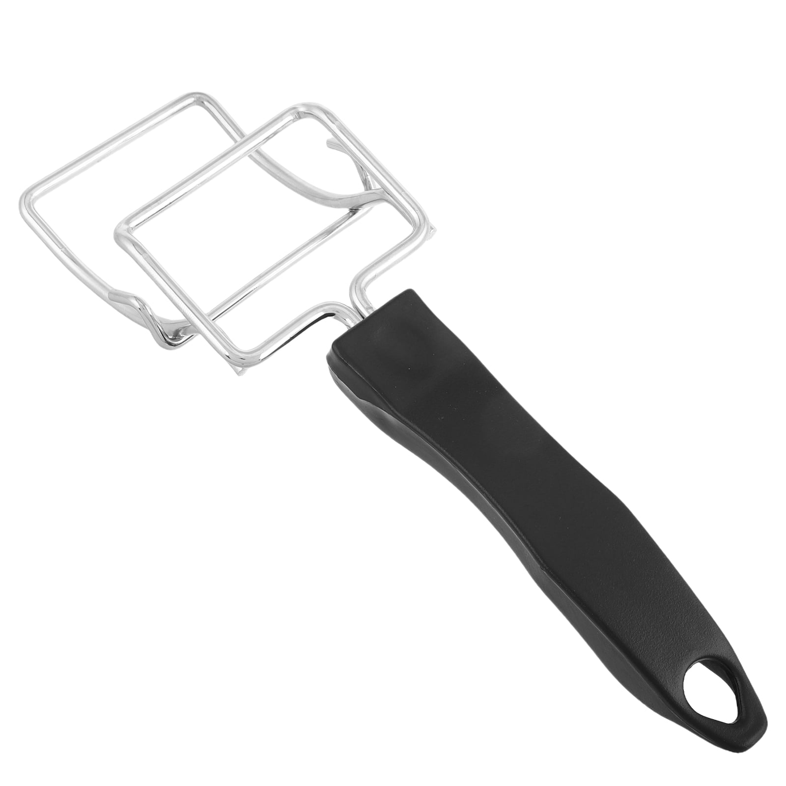 OULII Sleek Chrome Serving Tongs Designed for Safe Gripping of Hot ...