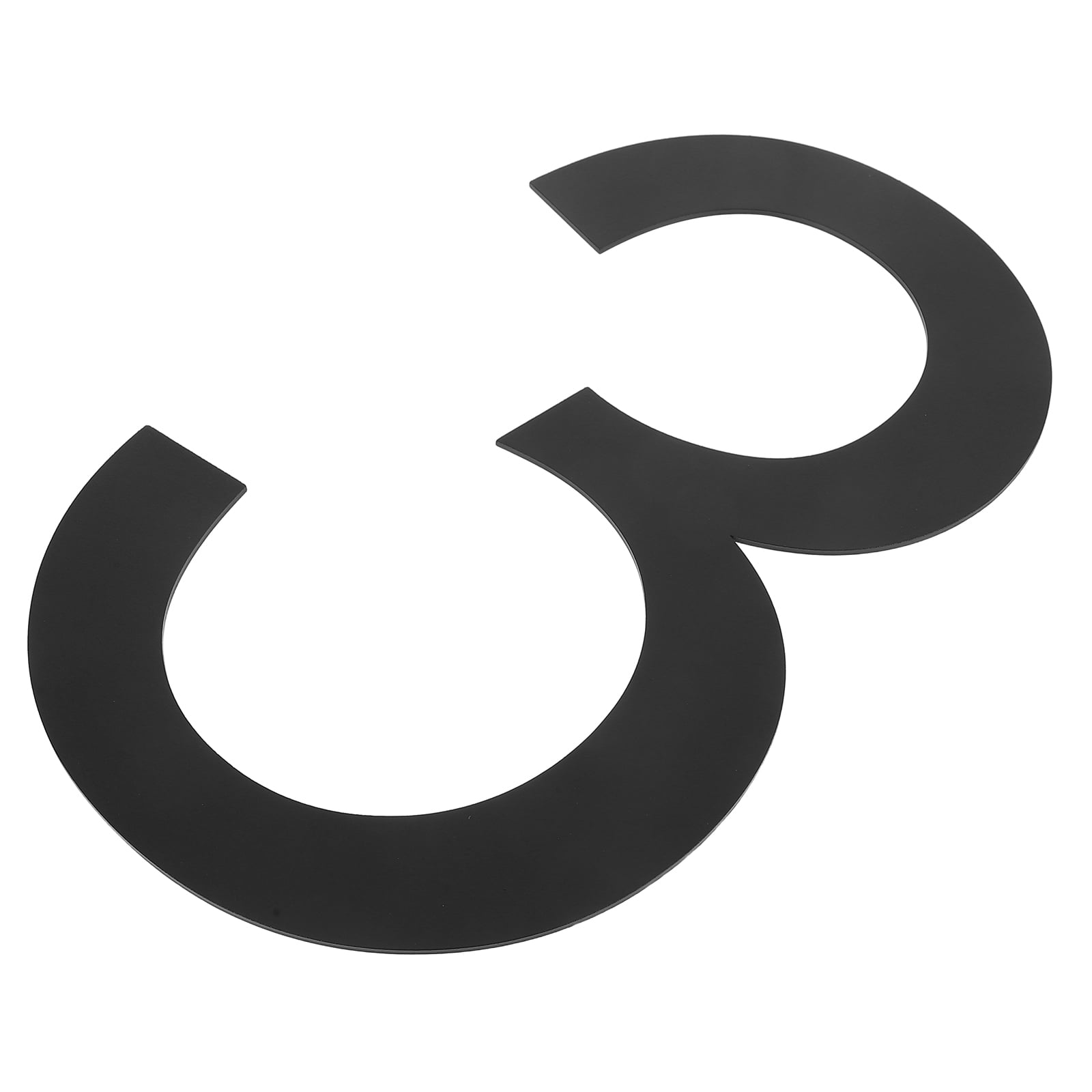 OULII Large House Numbers Stainless Steel Address Numbers Floating ...