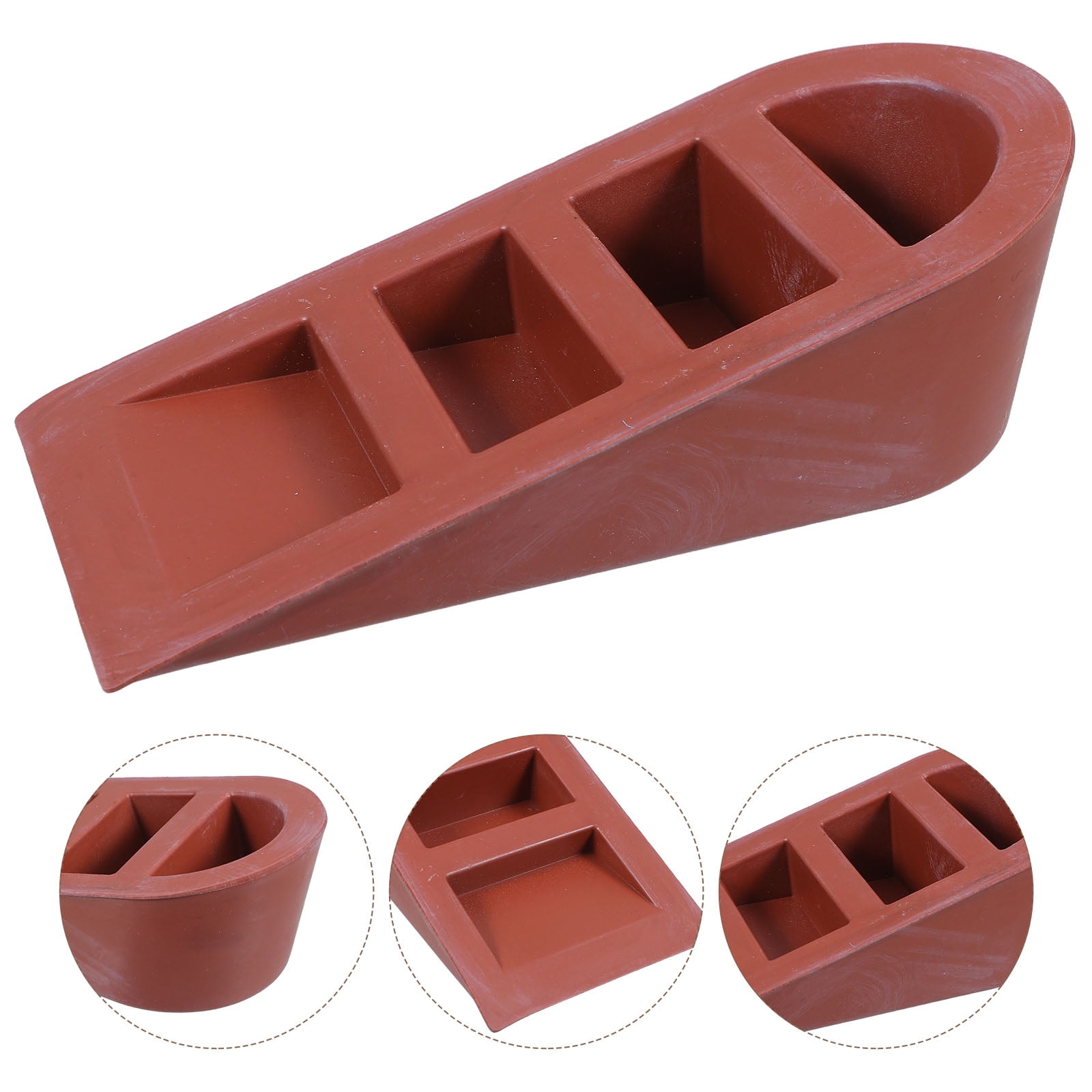 OULII Large Rubber Door Stopper For Home Garage And Warehouse Stops For ...