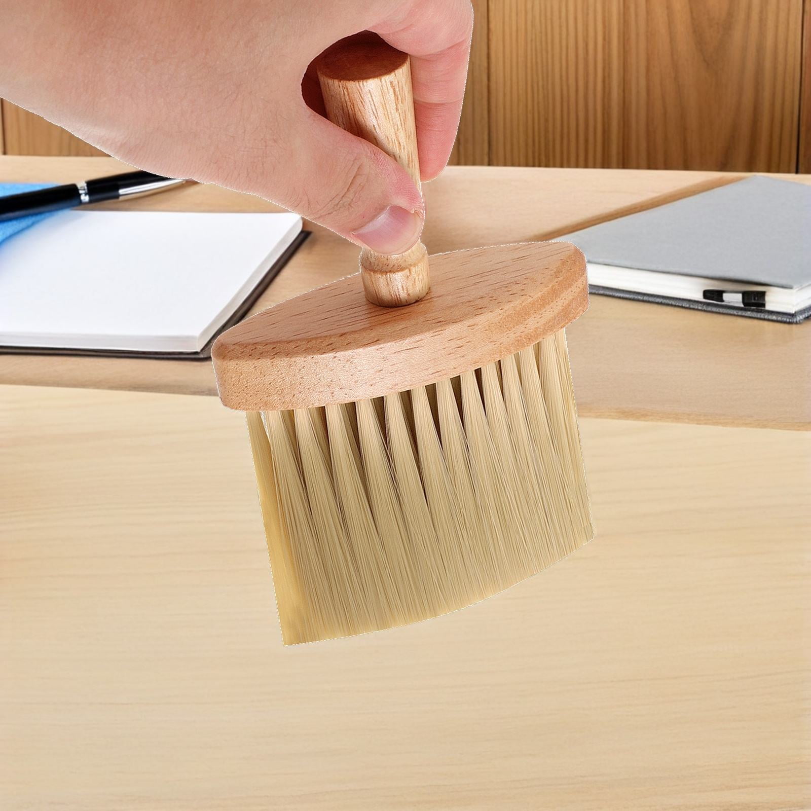 OULII Precision Cleaning Brush Kit Khaki Wooden Handle Soft Bristles ...