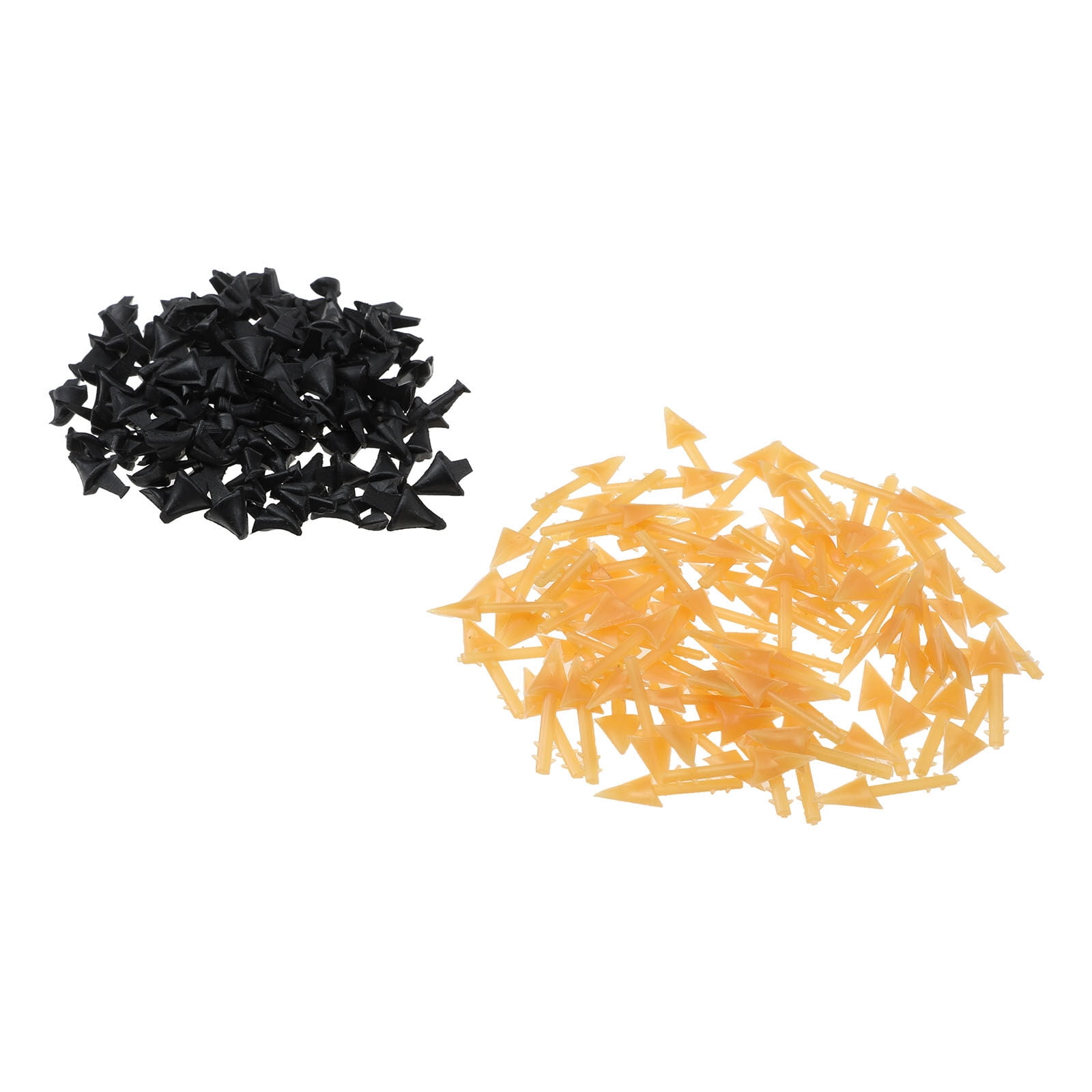 OULII Plastic Beaks for Crafts 200Pcs in Black and Flesh Color for ...