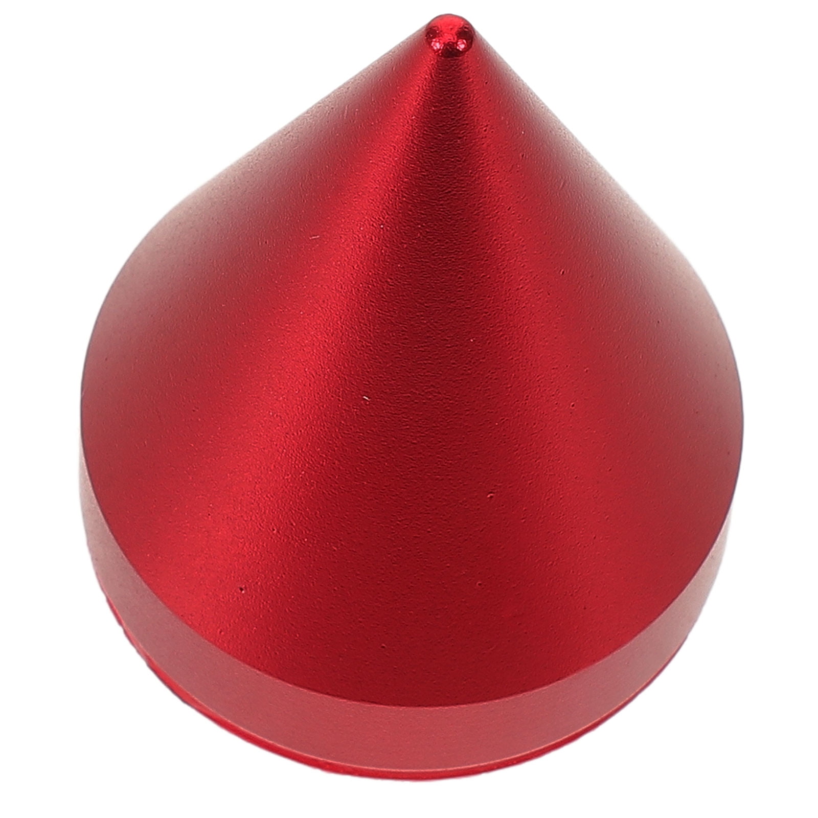 OULII Red Aluminium Alloy Car Tail Cone 1Pack for Car Bumper Decoration ...