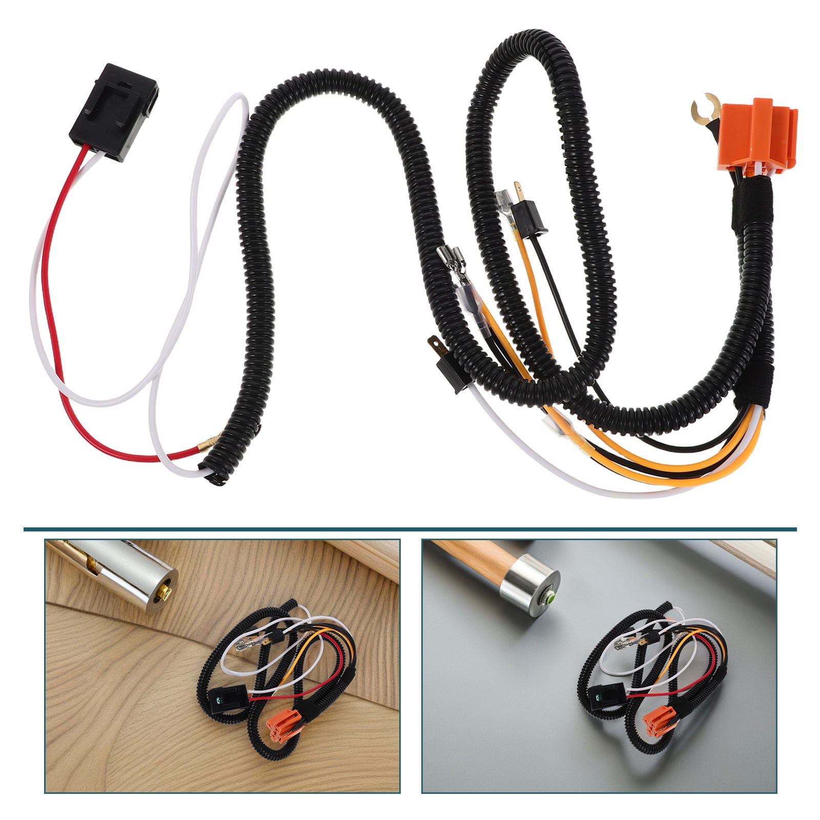 OULII Universal Horn Relay Converter Car Horn Wiring Harness Kit ...