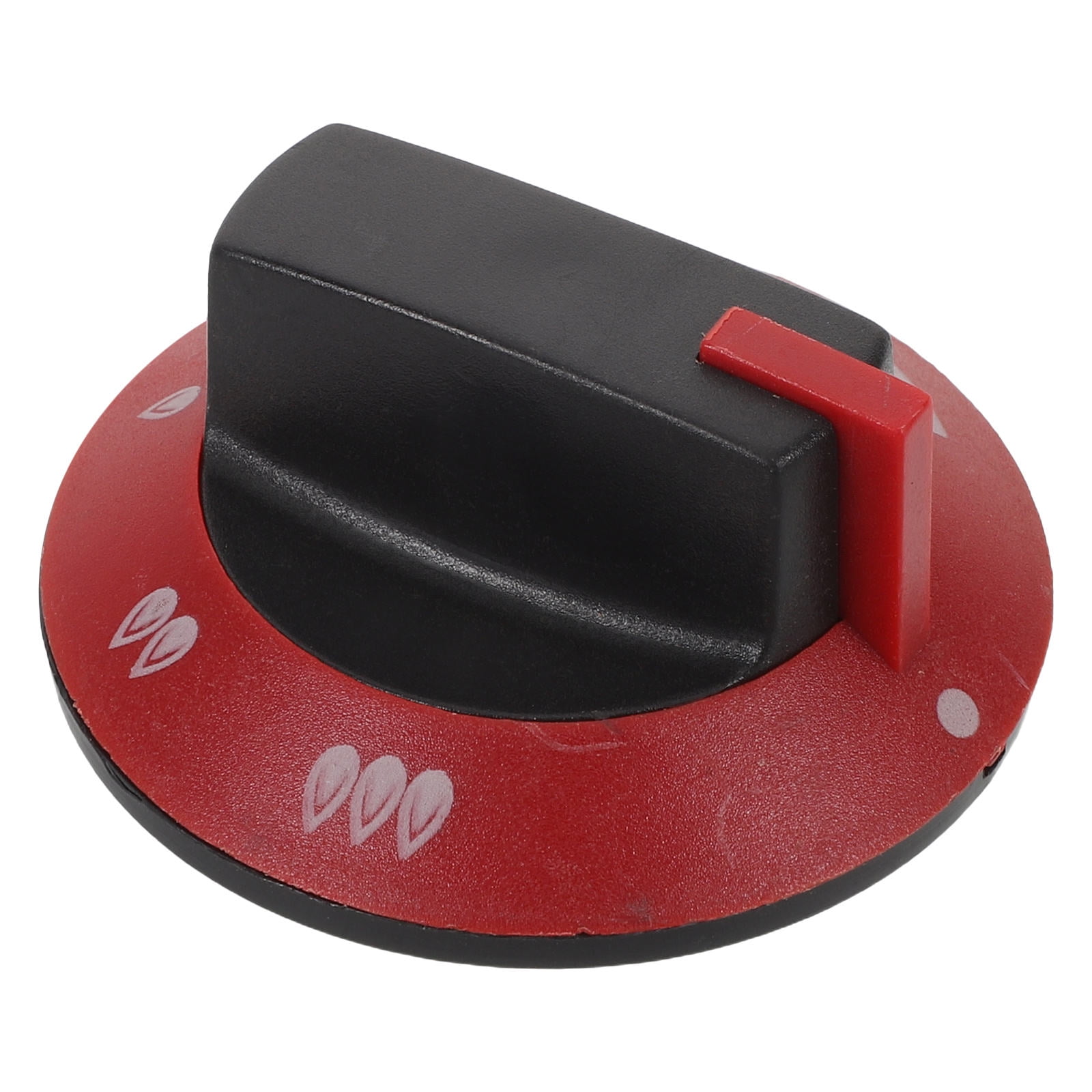 OULII Replacement Gas Hob Knobs Red Plastic 1Pcs for Steam Generator ...