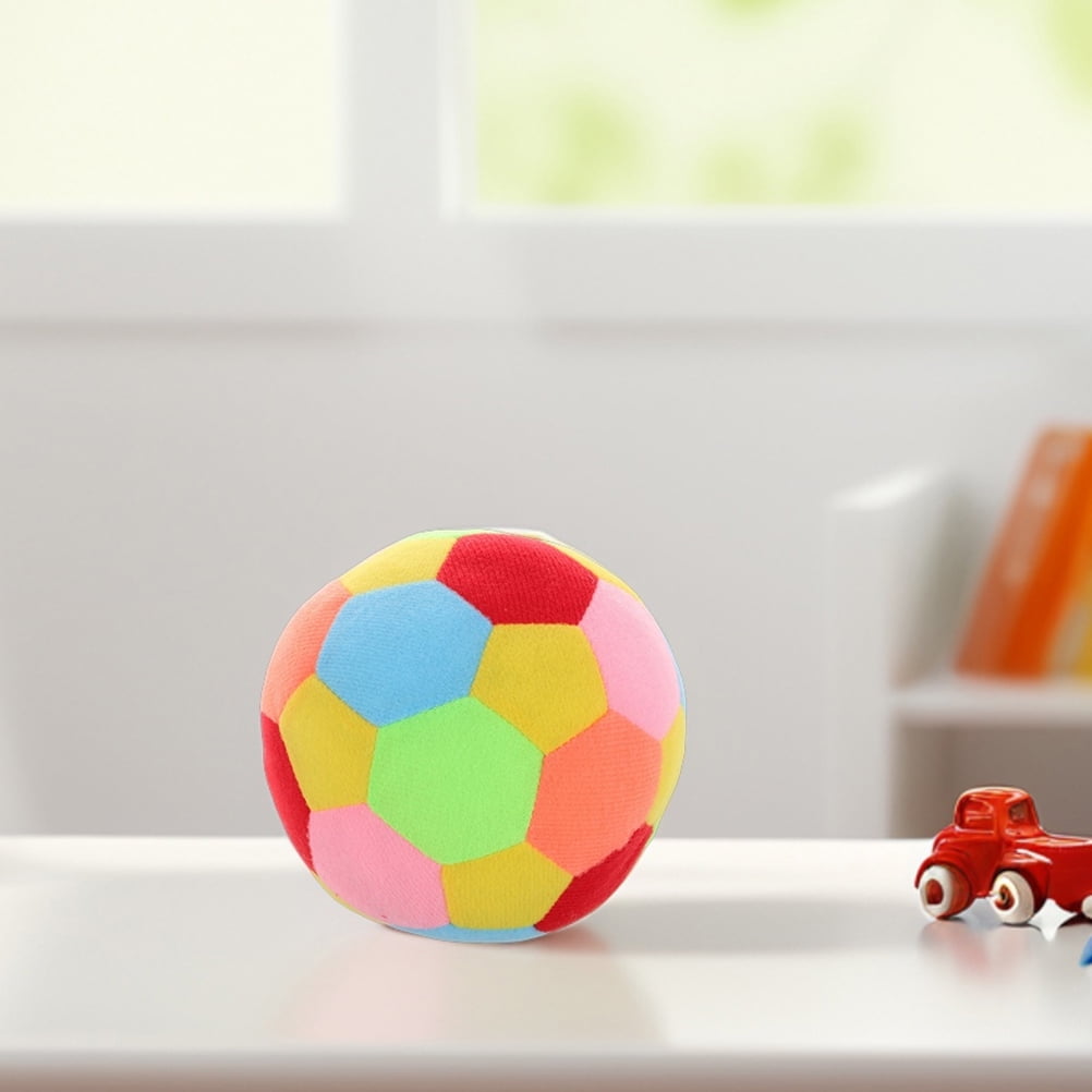 OULII Sensory Plush Ball With Bell Soft Stuffed Ball For Infants ...