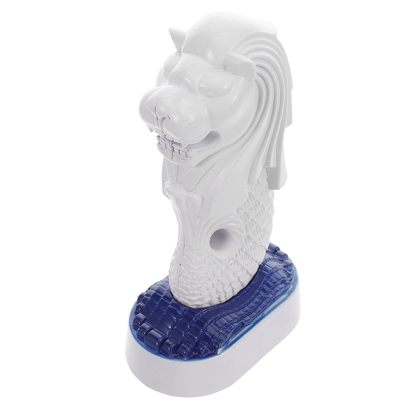 OULII Singapore Merlion Sculpture Merlion Wealth and Prosperity Statue Abstract Tabletop ...