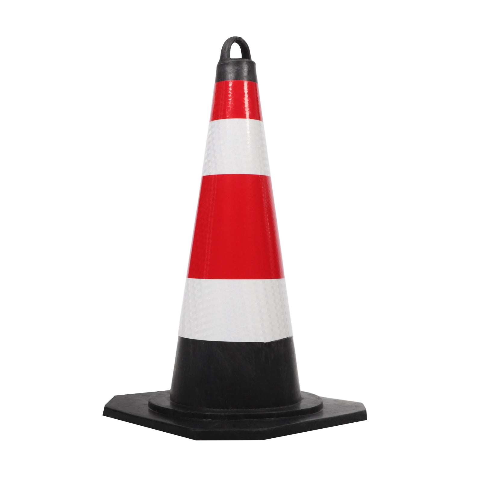 OULII Small Traffic Cones Traffic Cone Rubber Multi Safety Barrier ...