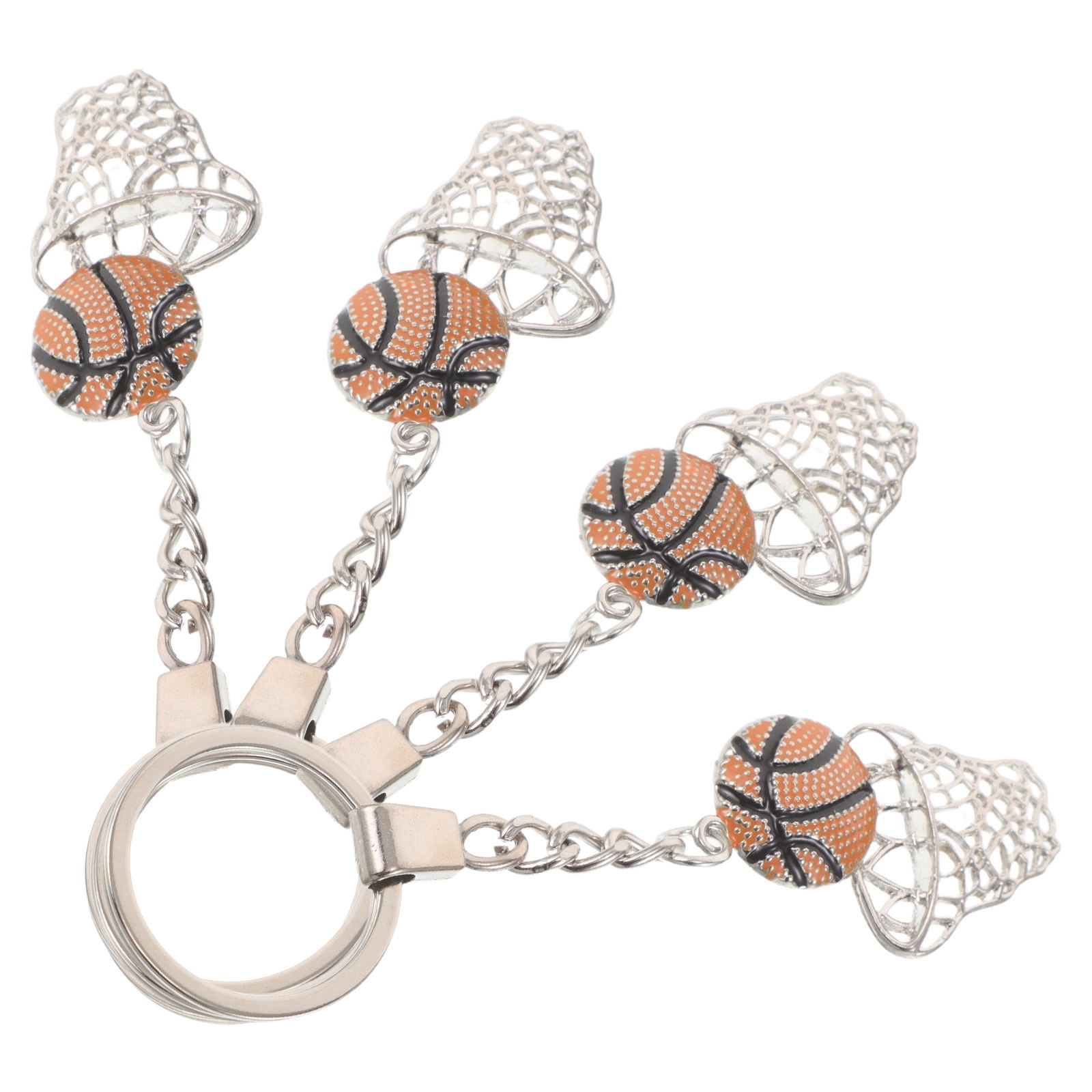 OULII Sports Basketball Keychain Metal Collectible For Backpack Gift ...