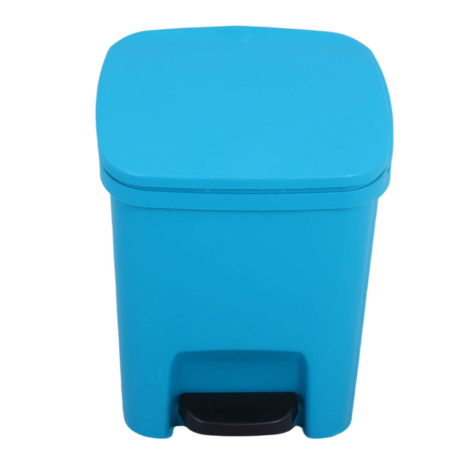 OULII Bedroom Wastebasket Sky Blue Plastic with Easy Cleaning for ...