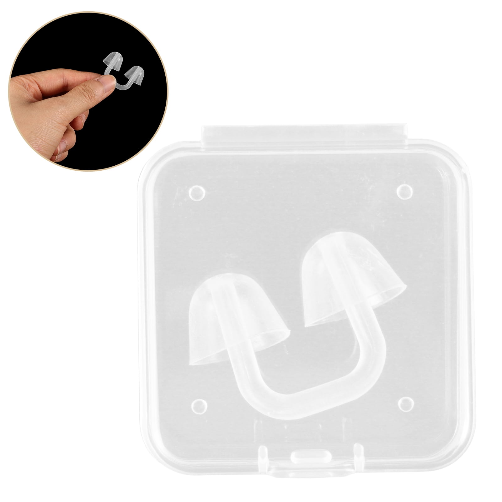 OULII Swimmer Nose Plug 1Pack PVC Transparent For Kids Prevent Water ...