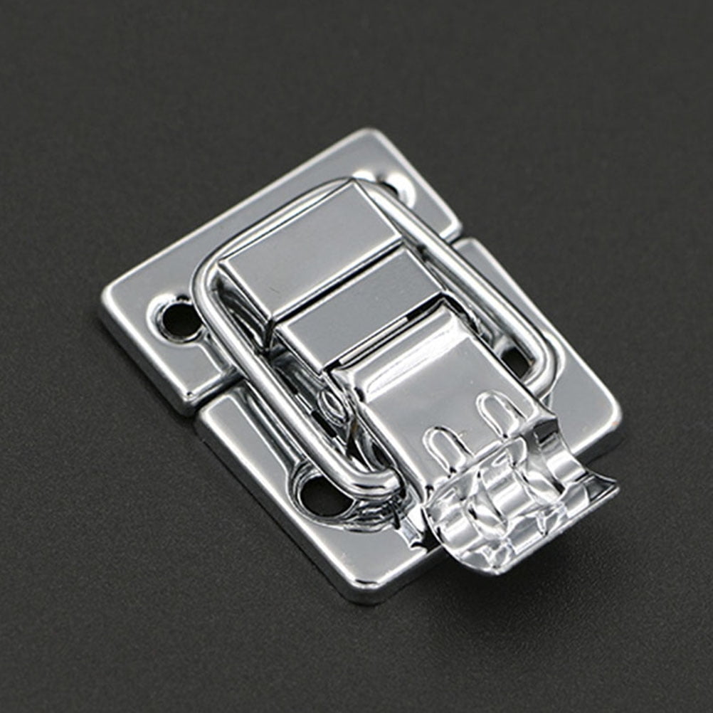 OULII Plated Silver Iron Case Buckle Hasps for Toolbox Locks Easy to ...