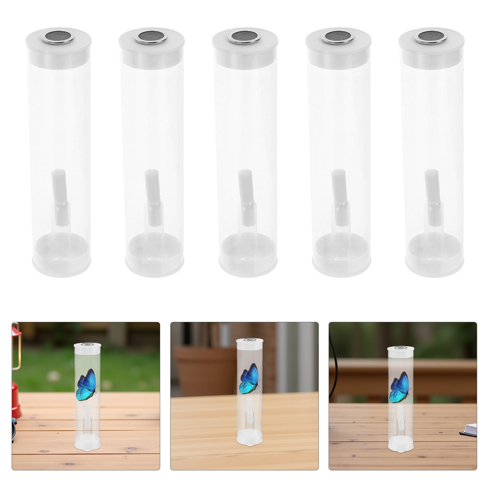 OULII Clear Bug Viewer Tubes for Kids and Insect Lovers, Lightweight ...