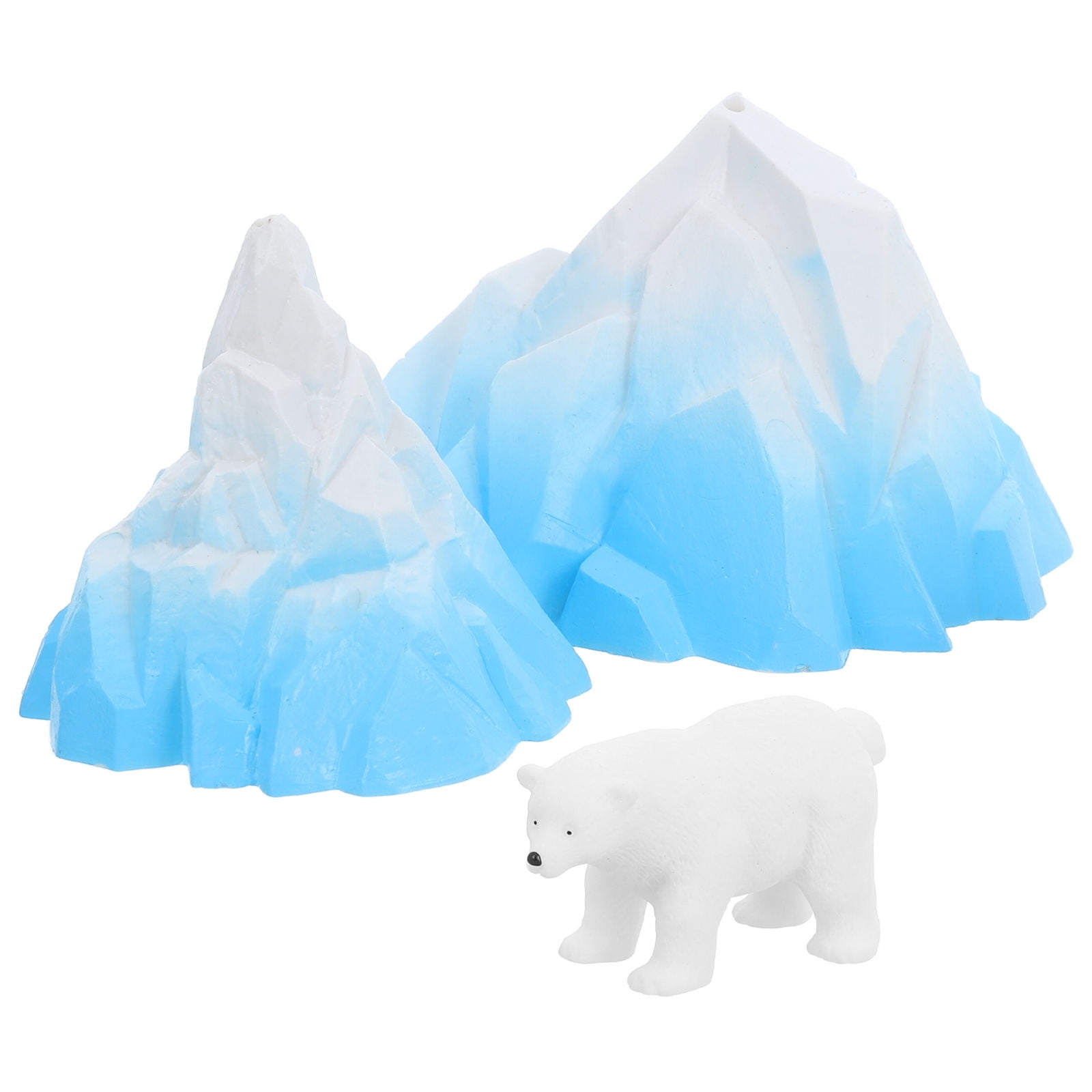 OULII Aquarium Decor Iceberg Figurine Assorted Color 1 Set - Walmart.com