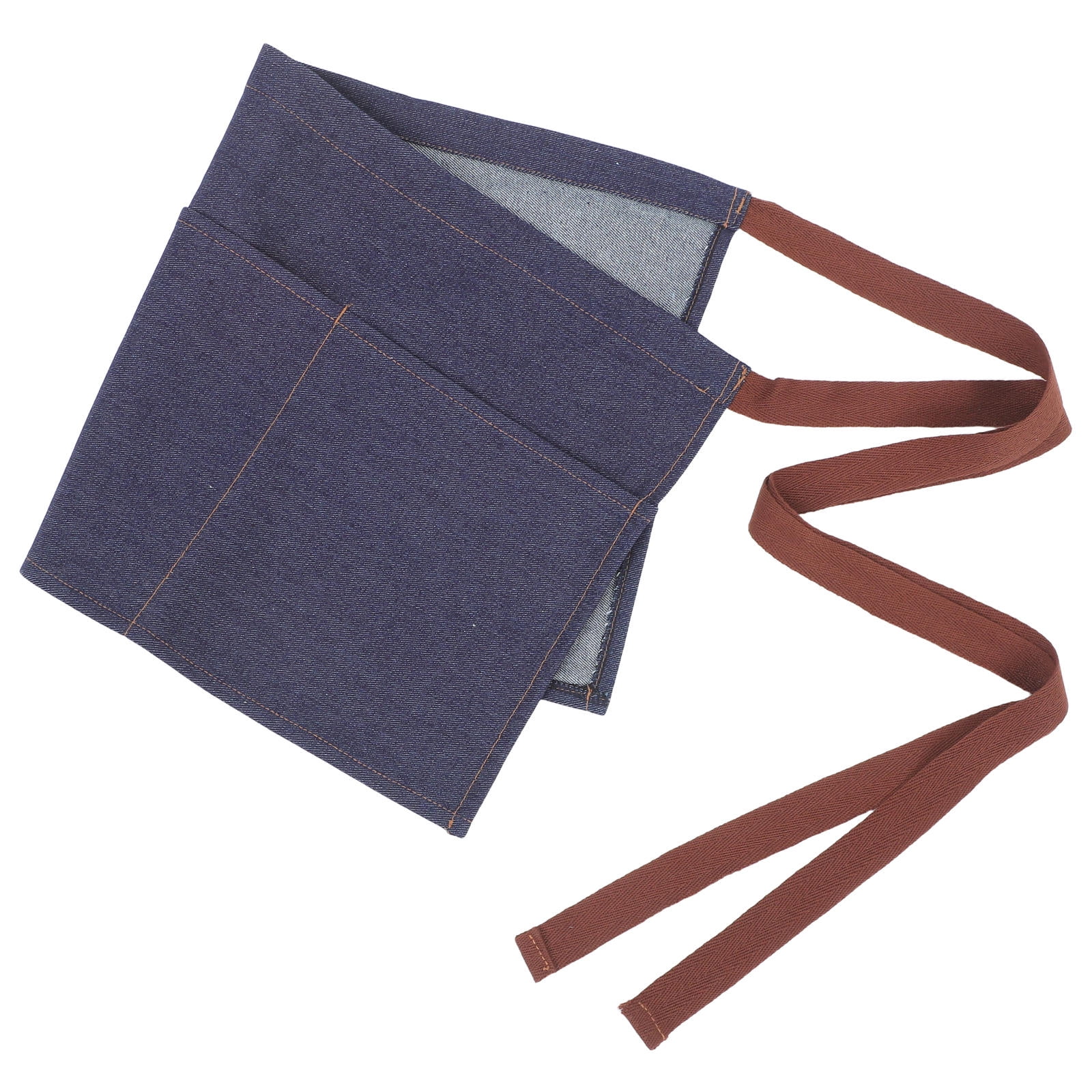 OULII side apron for servers Cotton Denim providing Work Efficiency for ...