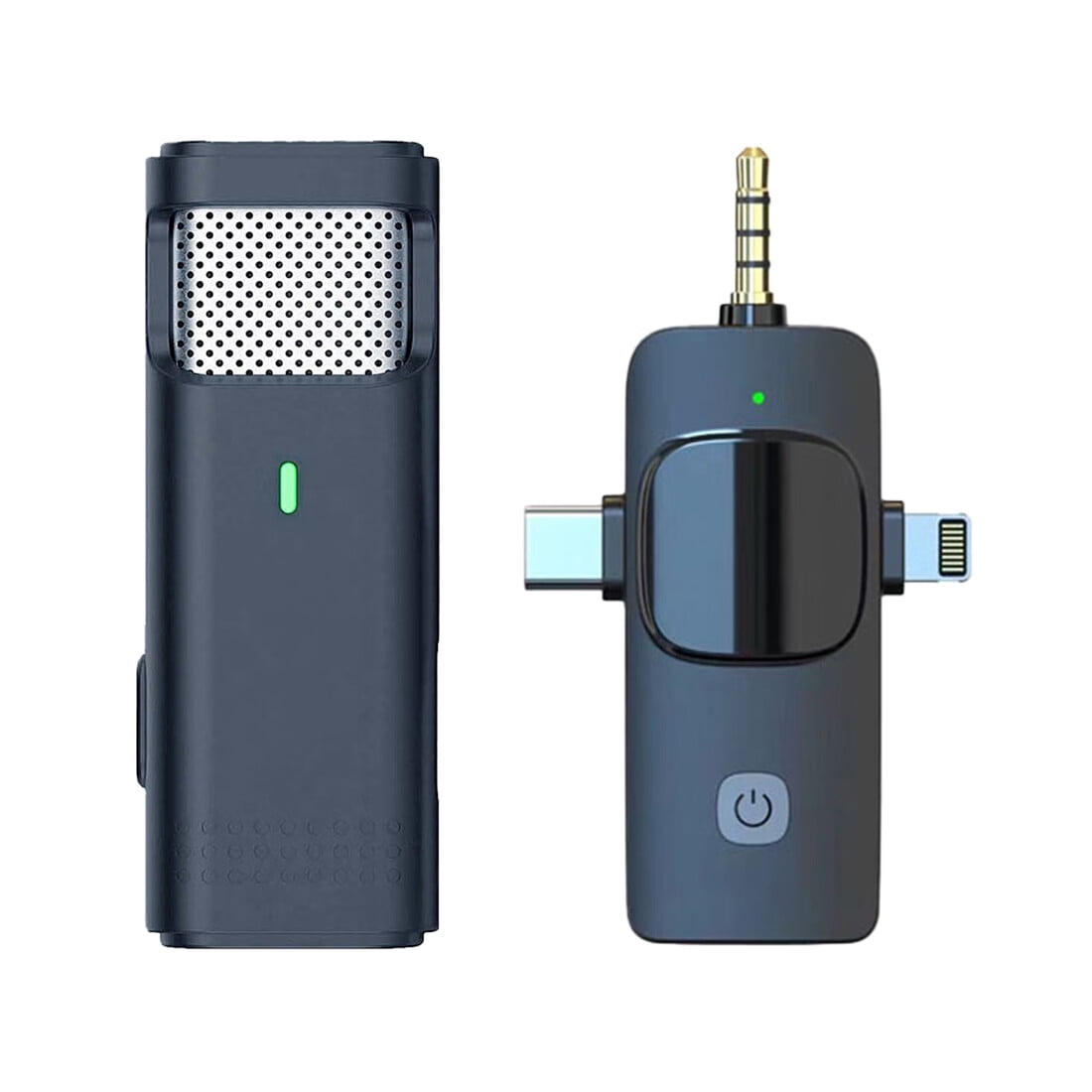 OUNAMIO Professional 3 in 1 Mini Wireless Microphones: Ideal for ...