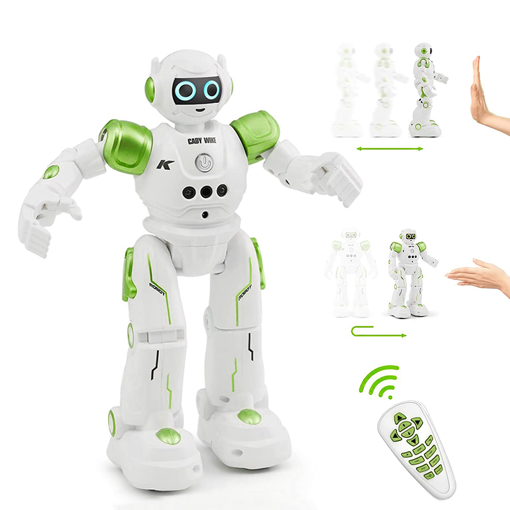 OUNAMIO RC Robot Toy, Gesture Sensing Remote Control Dancing Gift, Led Eyes, for Kid Age 3-12 ...