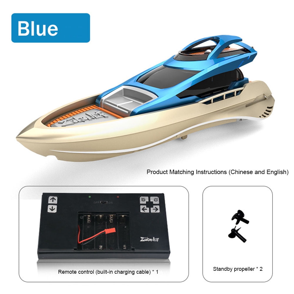 OUNAMIO Remote Control Boat for Pools & Lakes, Fast 2.4G RC Boat, for ...