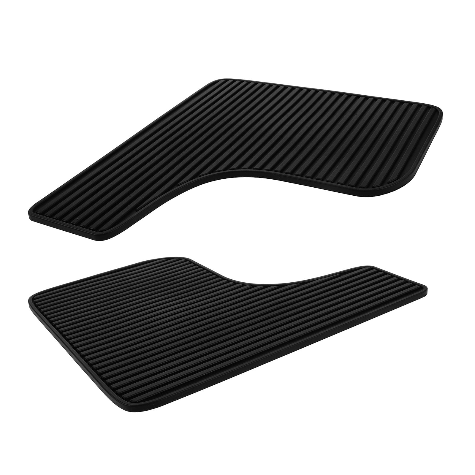 OUNONA 1 Pair Car Mud Flaps Rubber Mud Flaps Weather-Resistant ...