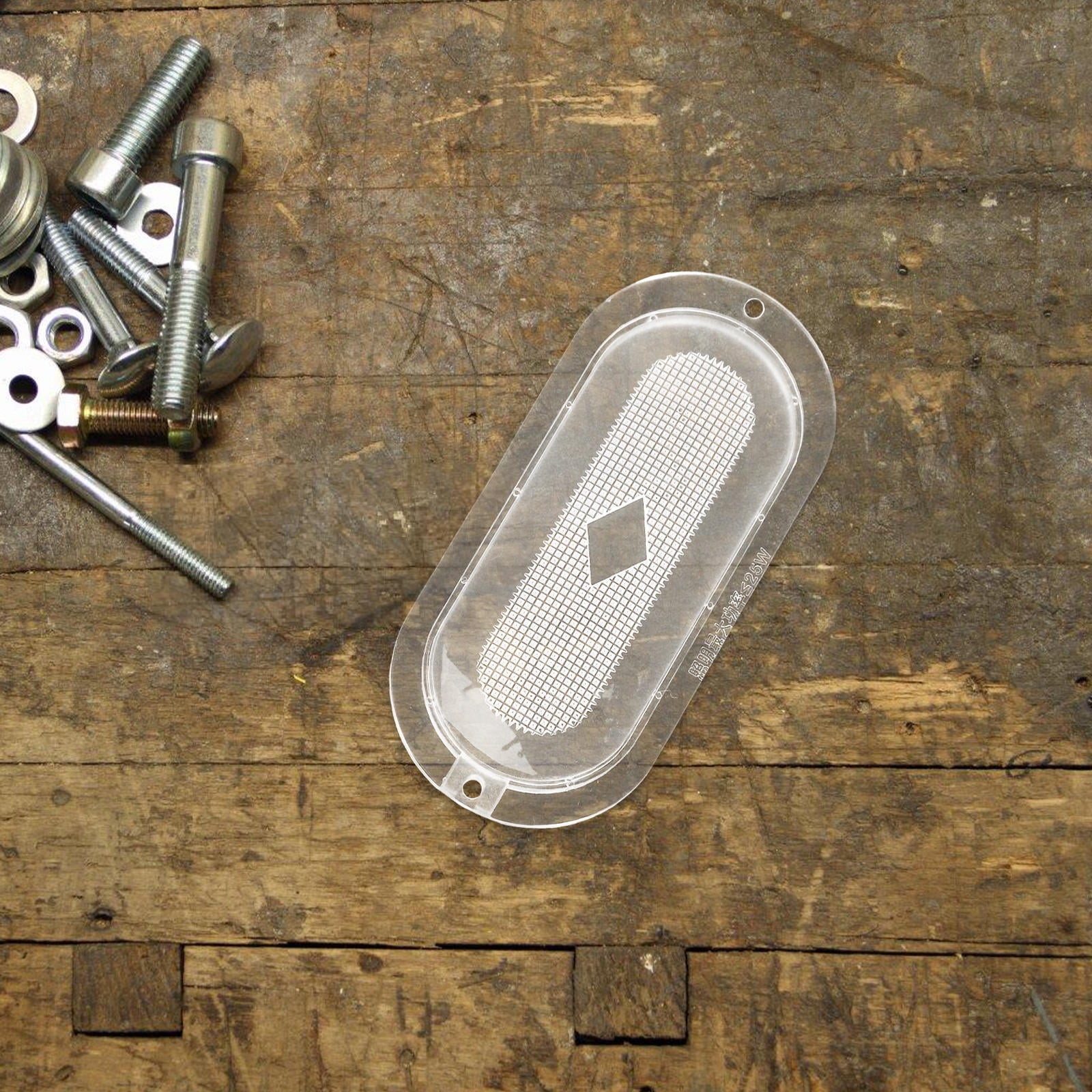 OUNONA 1 Pair Clear Range Hood Lampshade Range Hood Light Covers ...