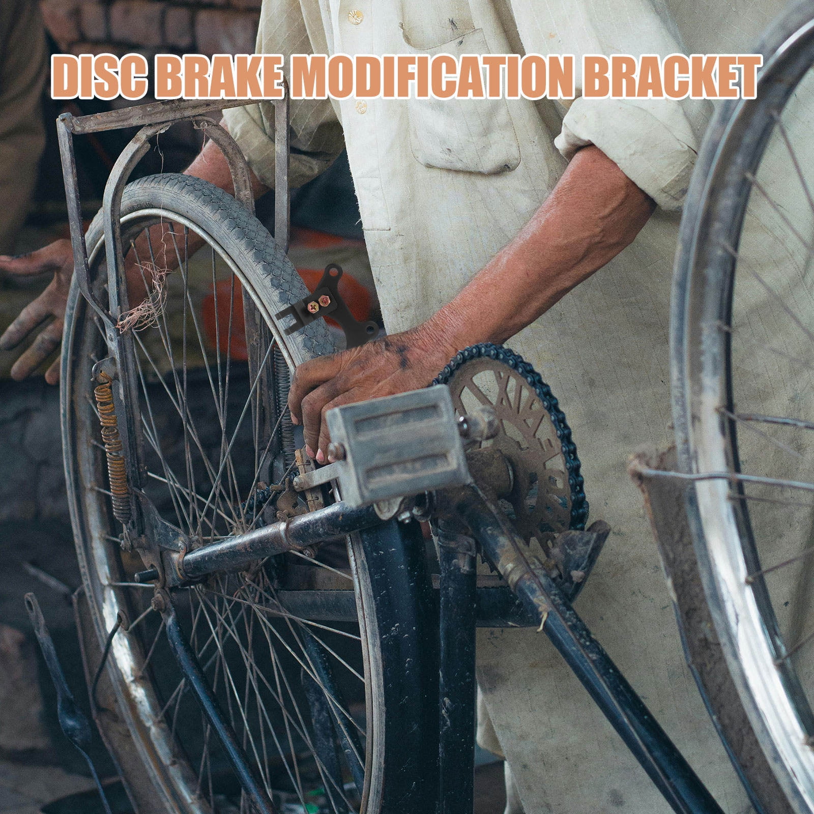 OUNONA 1 Pair Disc Brake Mount Adapter For Bicycle Disc Brake ...