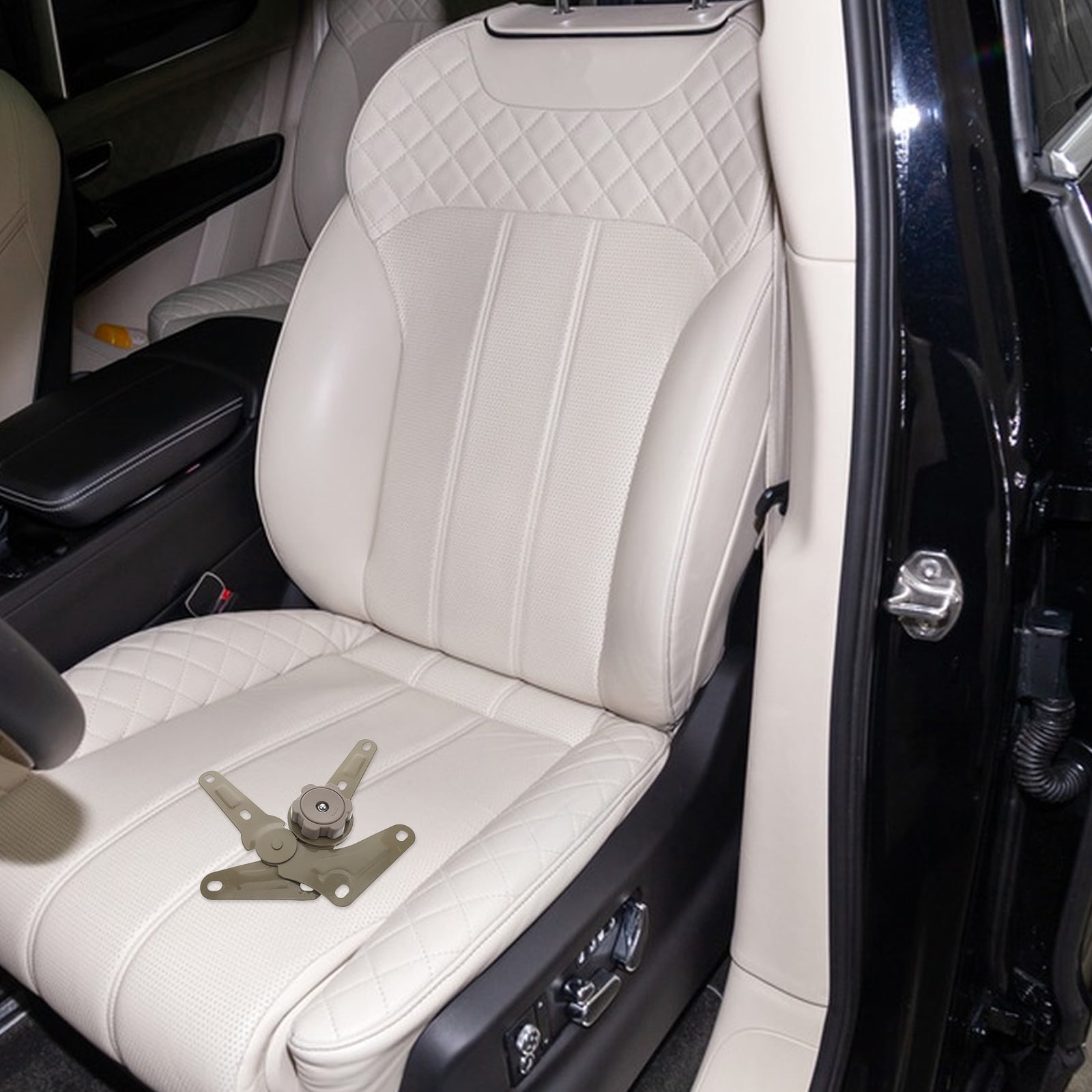 OUNONA 1 Pair Driver Seat Recliner Knob Adjuster for Car Electric ...