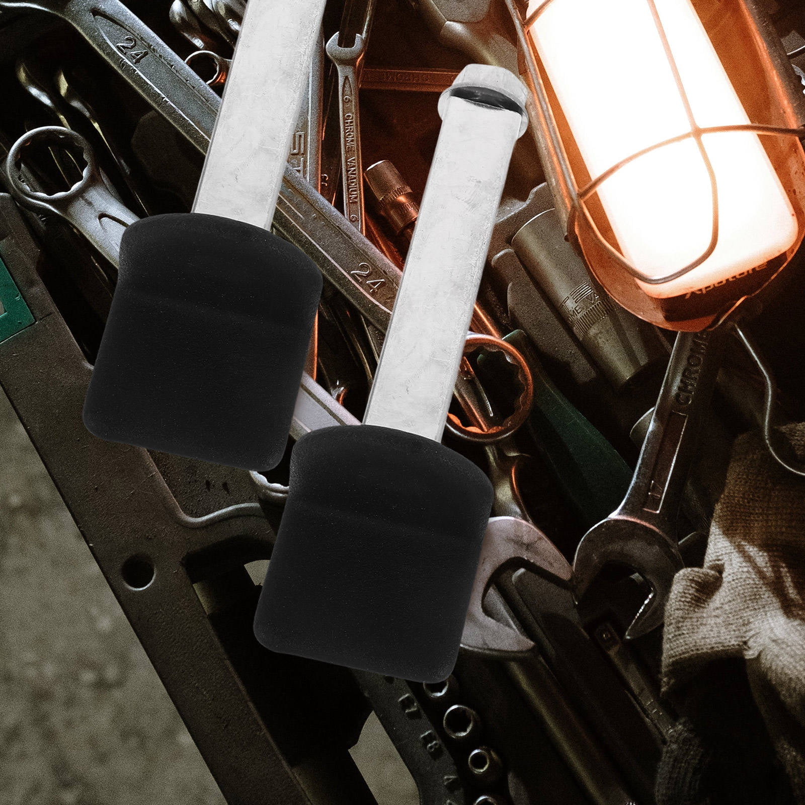 OUNONA 1 Pair Motorcycle Rear Wheel Stand Swingarm Spool Lift Stand ...