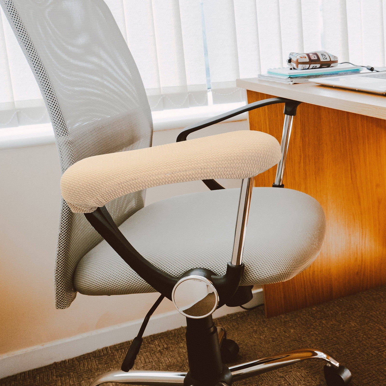 OUNONA 1 Pair Of Office Chair Armrest Covers for Gaming and Computer ...