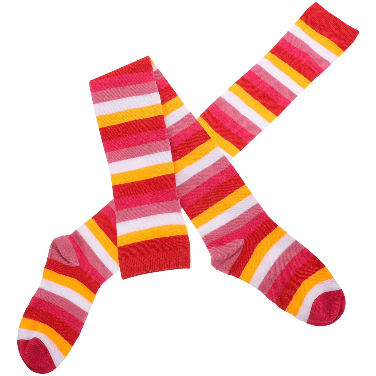 IFANLANDOR Stocking Socks Women Polyester Over The Knee Socks For ...