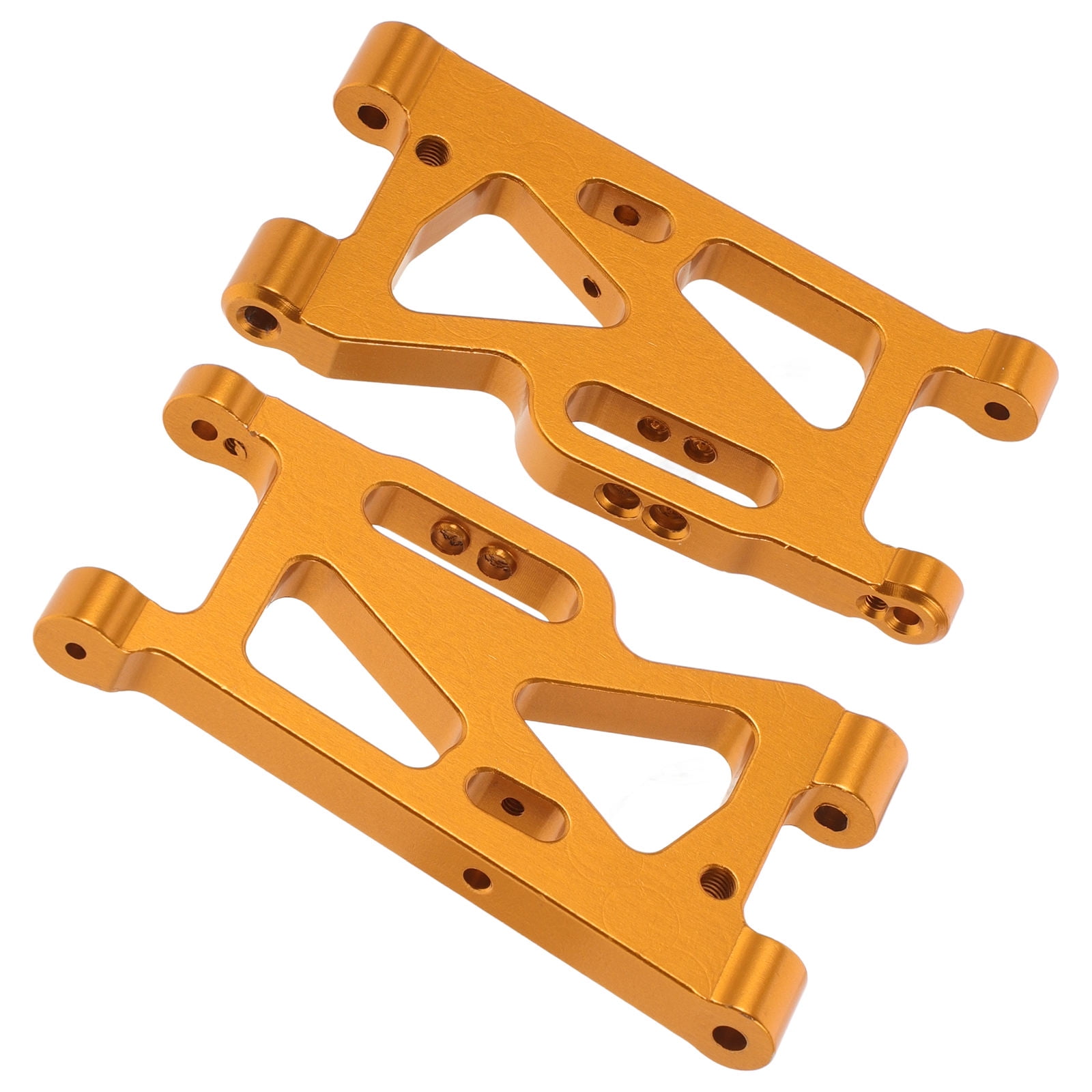 WEAVILUX Rc Car Upgrades Metal Spare Parts Golden 1 Pair Rc Front Swing ...