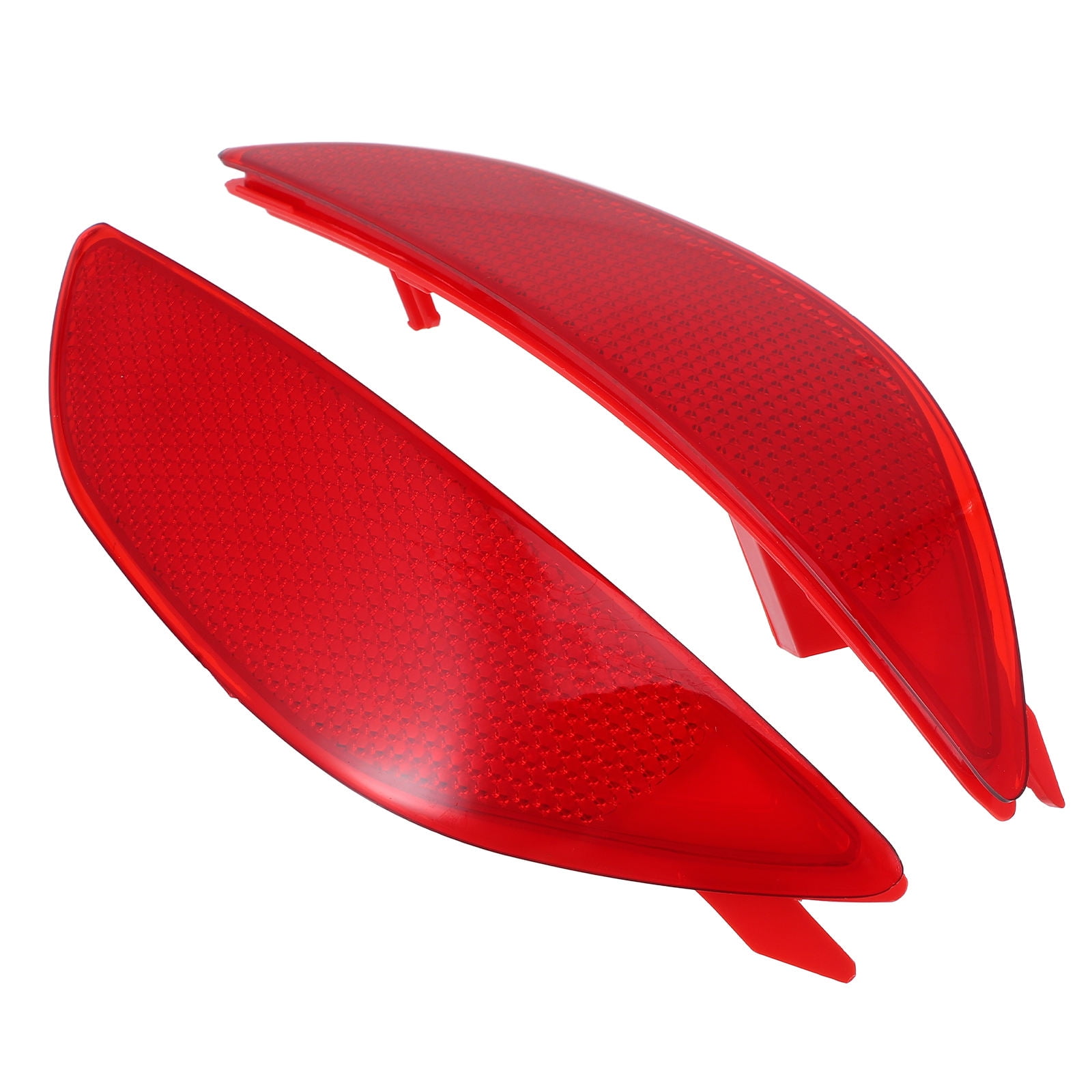 OUNONA 1 Pair Rear Bumper Reflectors Driving Safety Reflectors Car ...