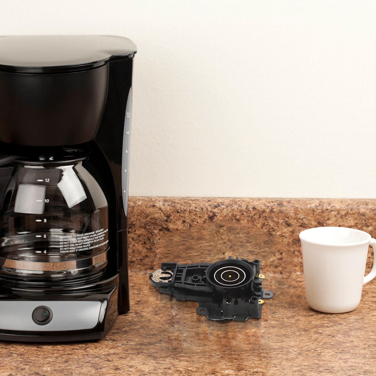 OUNONA 1 Pair Thermostat Temperature Control Base For Electric Kettle ...