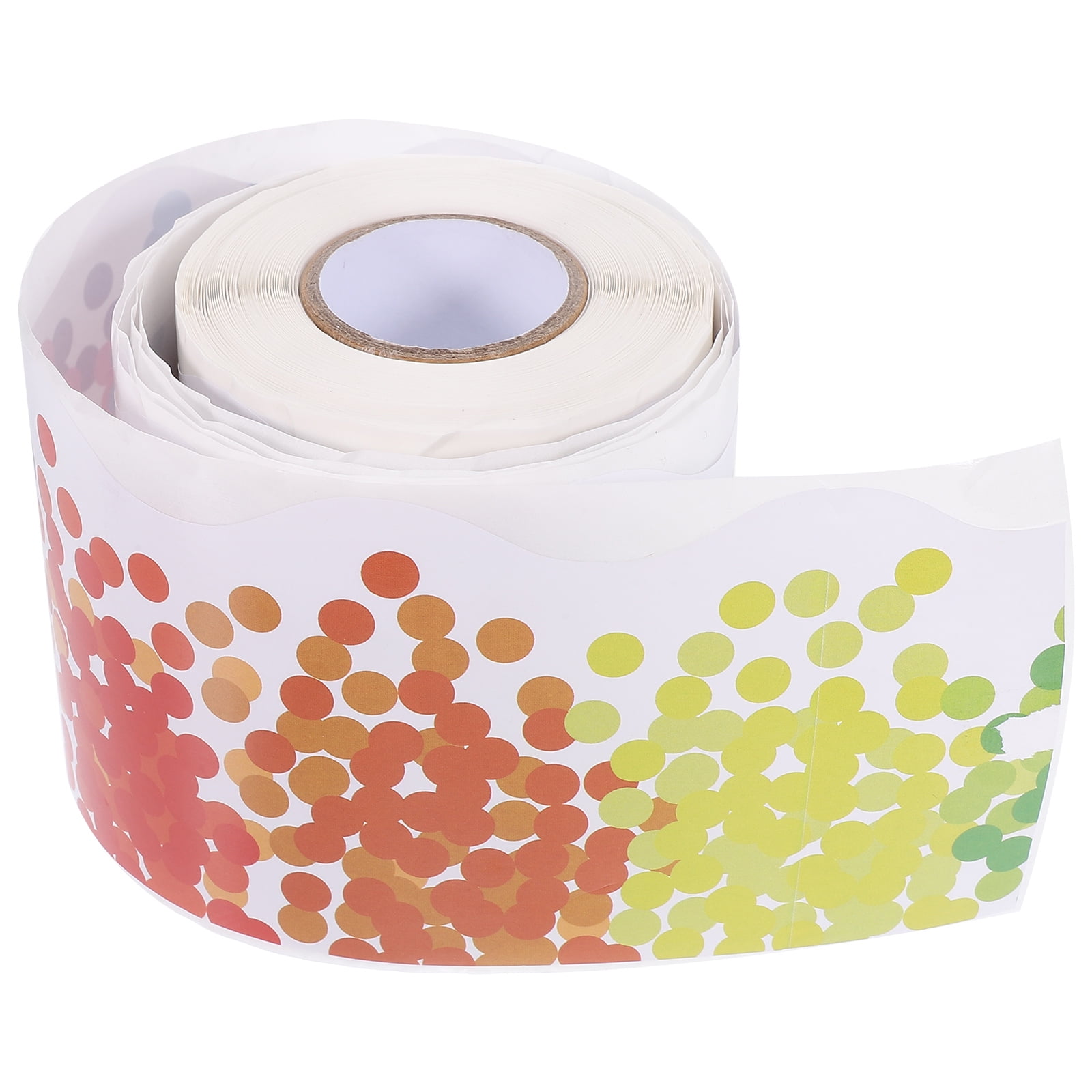 OUNONA 1 Roll Adhesive Bulletin Board Trim Stickers Board Decal Decor ...