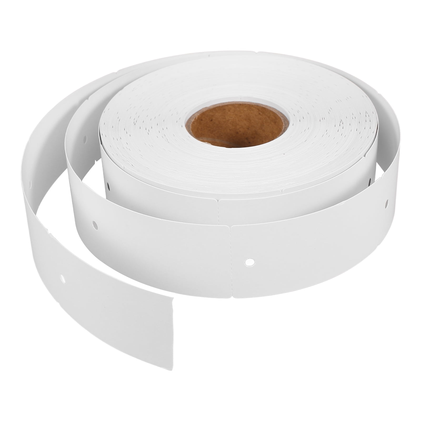 OUNONA 1 Roll Copperplate Paper Blank Name Tags White Printable Hanging ...