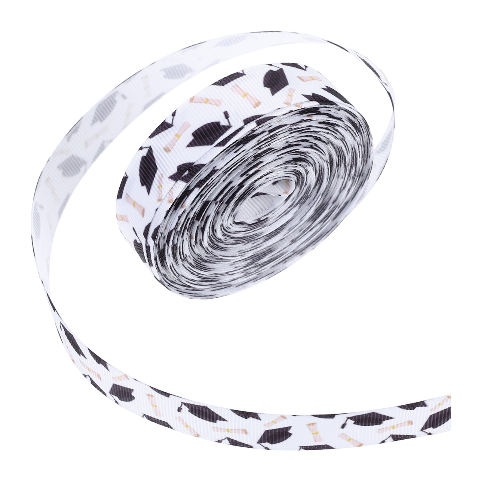 OUNONA 1 Roll Grad Season DIY Wrapping Ribbon Decorative Ribbon for ...