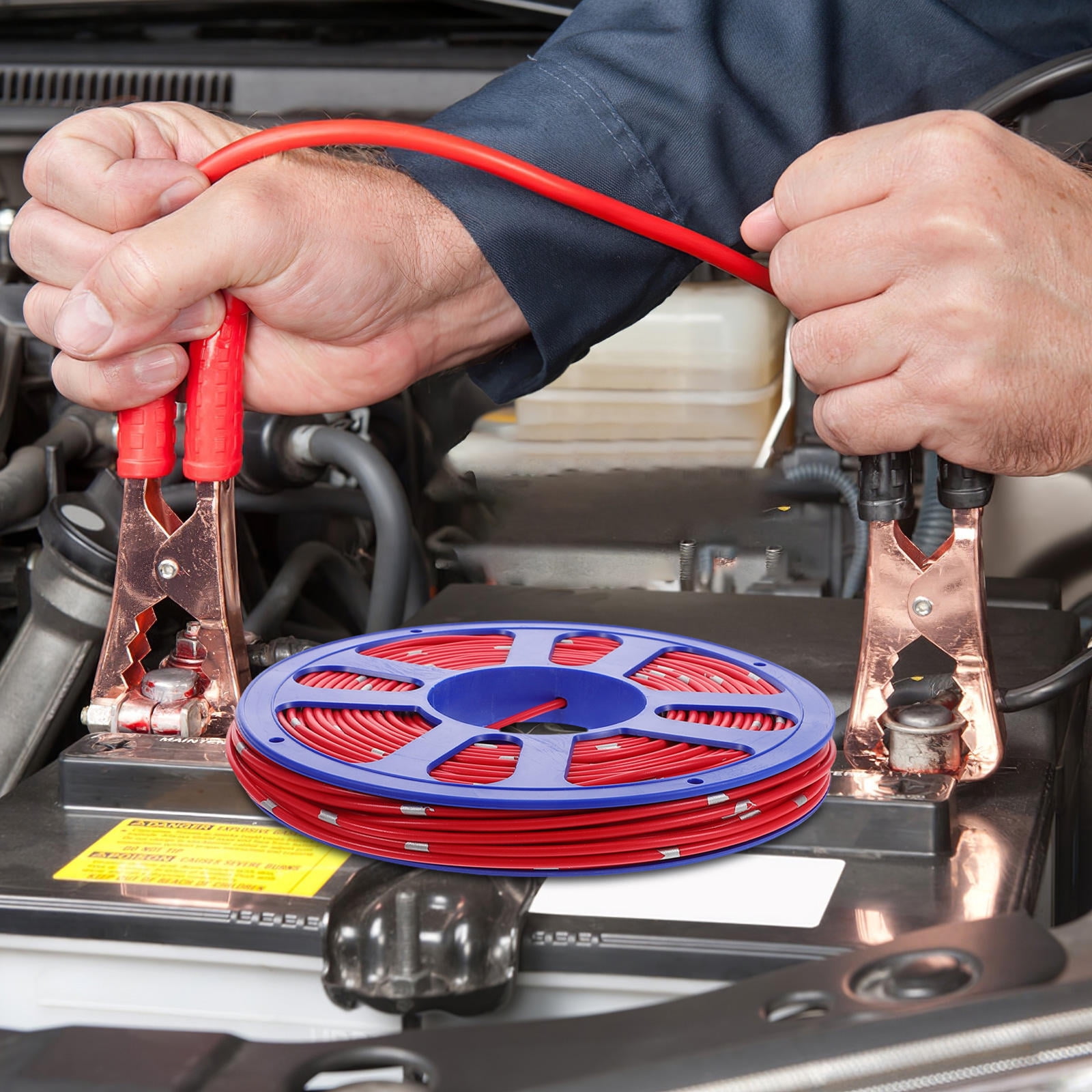 OUNONA 1 Roll Of Copper Automotive Wire Trailer Electrical Wiring Car ...