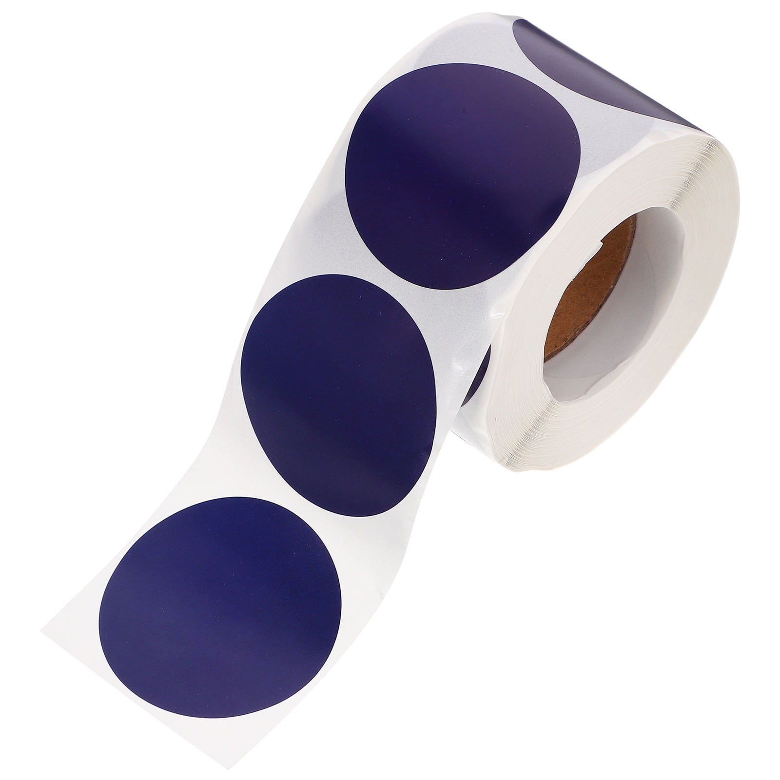 OUNONA 1 Roll of Colored Dot Stickers Round Color Coding Labels ...