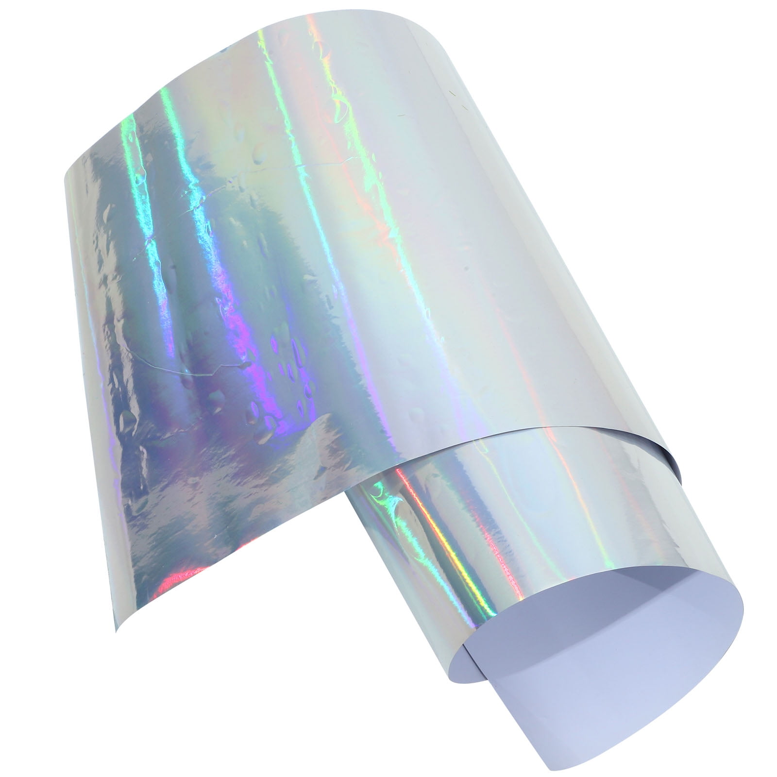 OUNONA 1 Roll of Vinyl Sticker Glitter Holographic Vinyl Fancy Vinyl ...