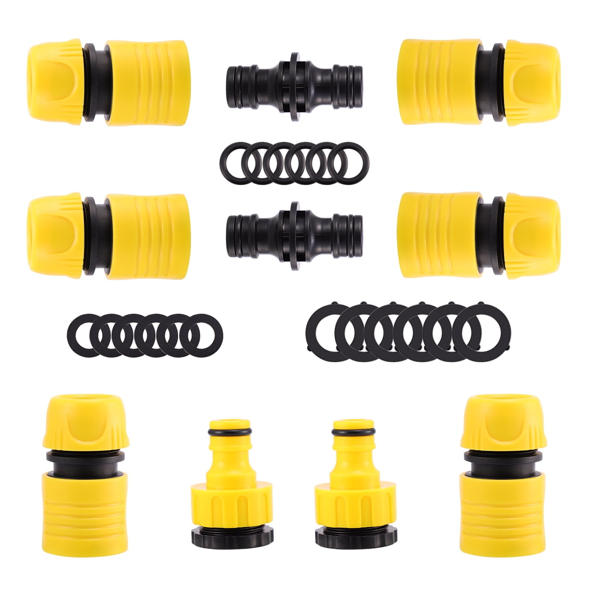 OUNONA 1 Set 1/2 Inch Hose Connector Garden Tools Quick Connectors ...