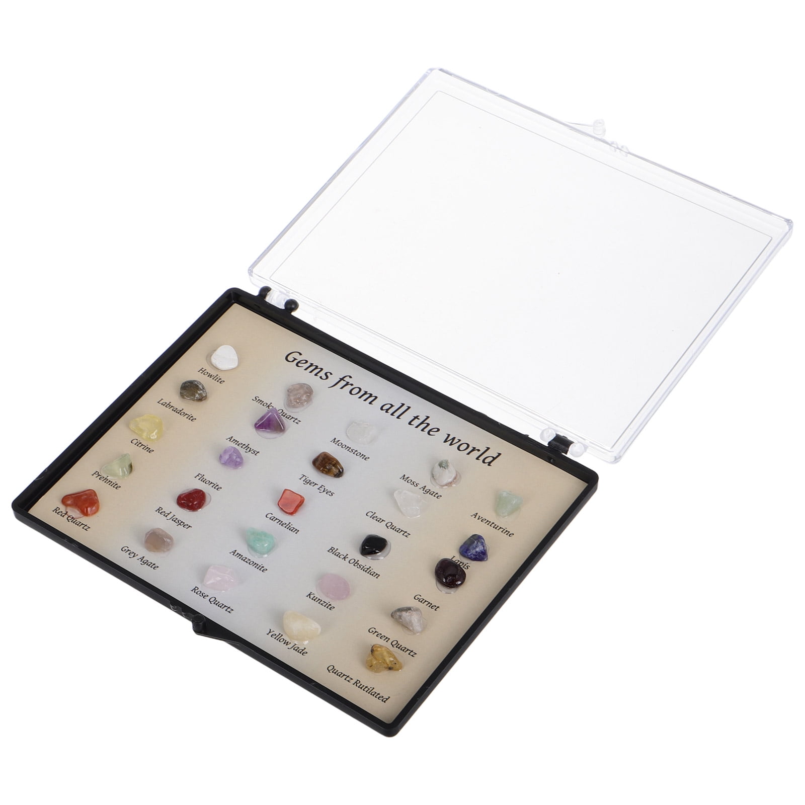 1 Set 25 Specimen Collection Box for Kids Mini Gemstone and Crystal ...