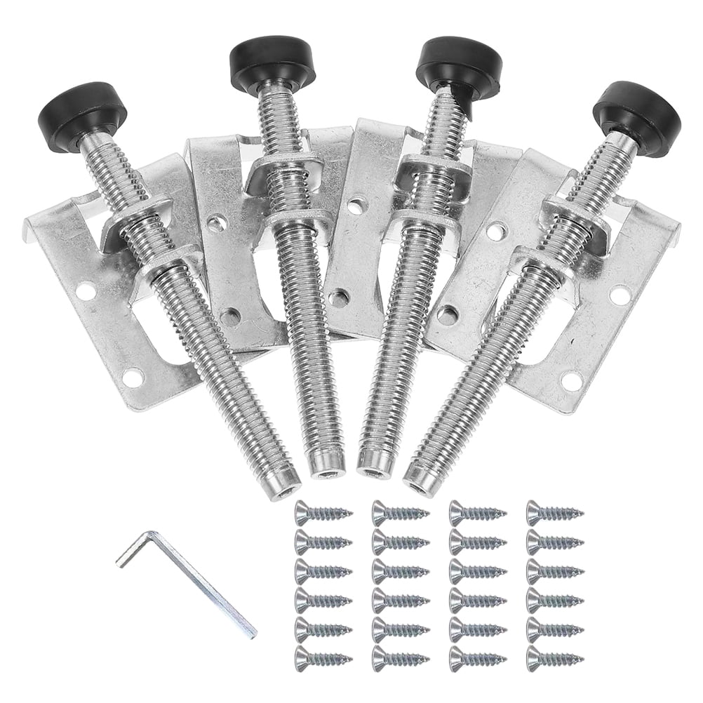 FOLOYORI Adjustable Screw-In Leveling Furniture Glides Wardrobe ...